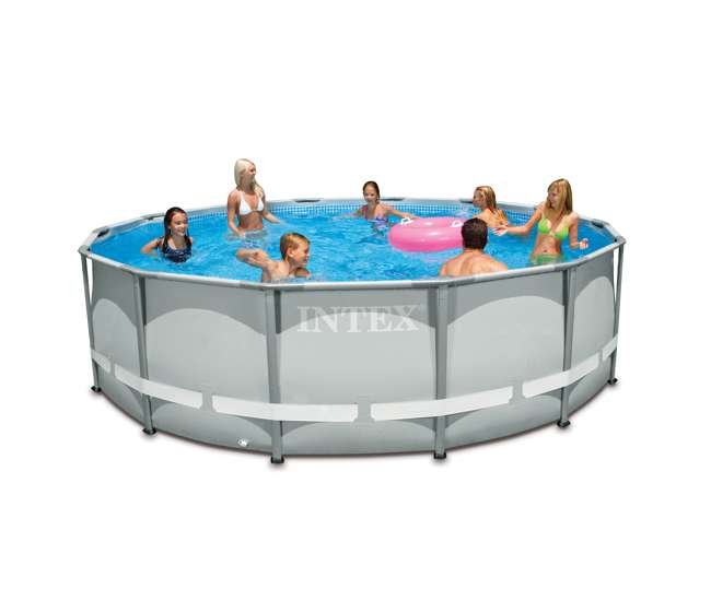 Intex 14' x 42" Ultra Frame Pool : 28309EH : VMInnovations.com