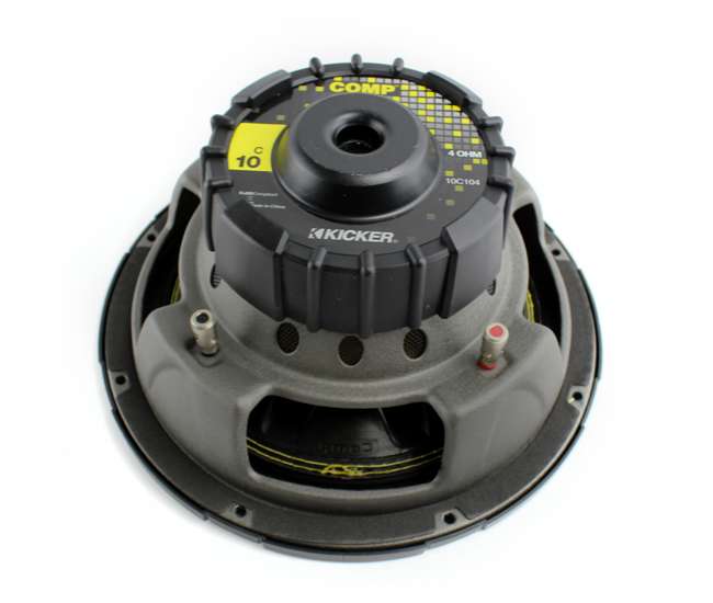 KICKER 10C104 10-Inch COMP CAR SUBWOOFER : VMInnovations.com