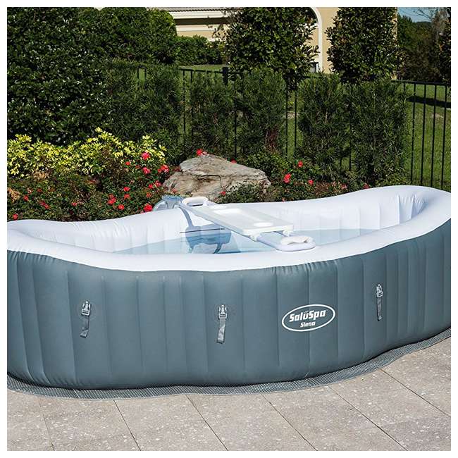 Bestway SaluSpa Siena AirJet 2-Person Inflatable Hot Tub : 54157E-BW Bestway SaluSpa Siena AirJet 2-Person Inflatable Hot Tub : 54157E-BW