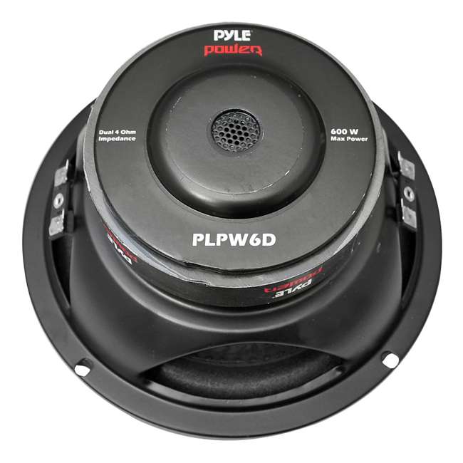 Pyle PLPW6D 6-Inch 600 Watt Car Audio Subwoofer
