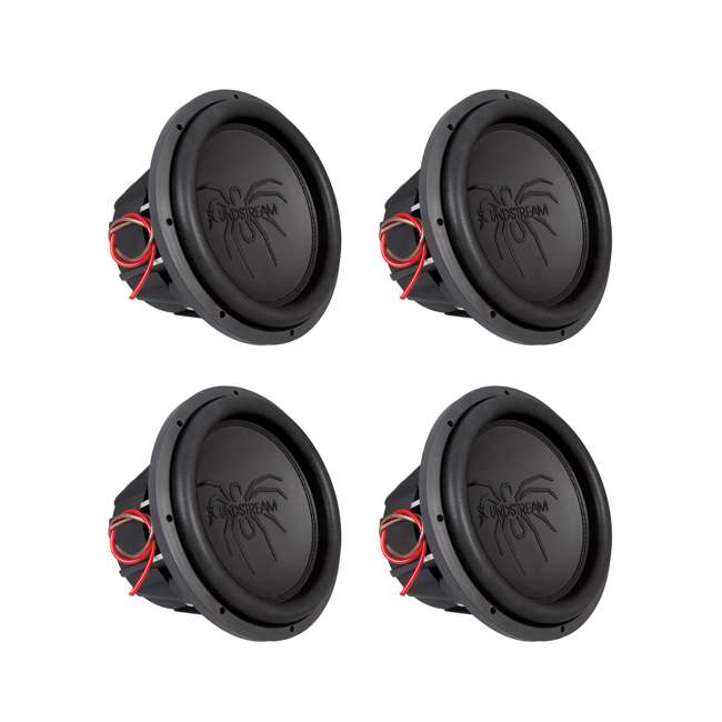 Soundstream Tarantula T5 12-Inch 2000-Watt 4-Ohm DVC Subwoofer (4 Pack ...
