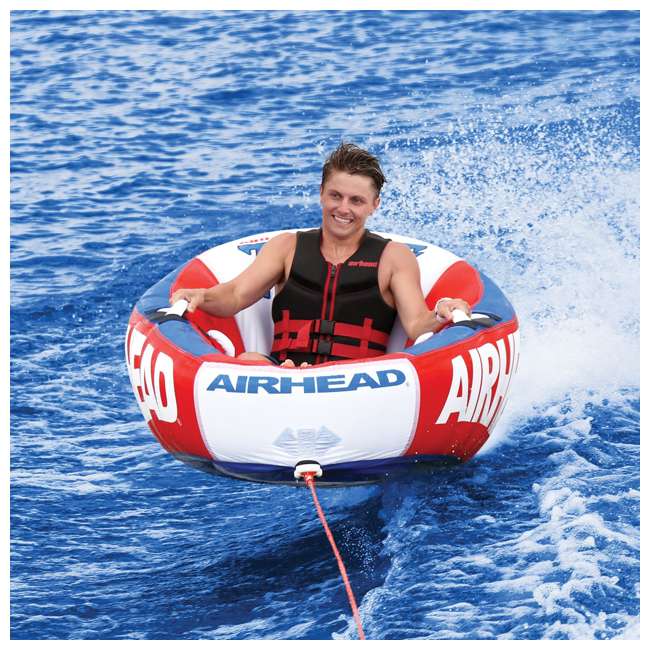 Airhead Inflatable Throne 1 Rider Lake Towable : AHTN-1