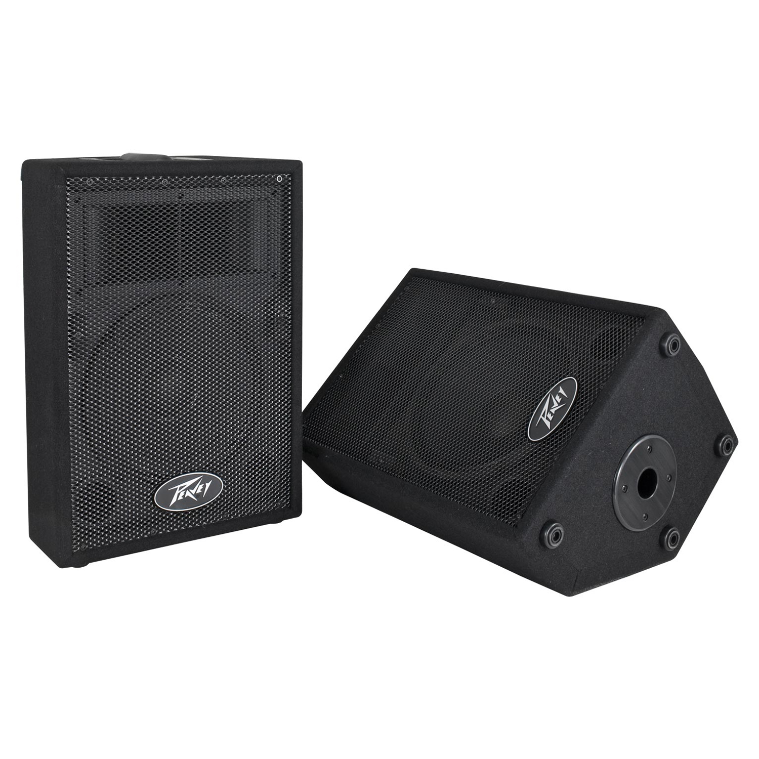 Peavey DJ 2-Way 100 Watt PA Speaker System with 10" Woofers (4 Speakers ...