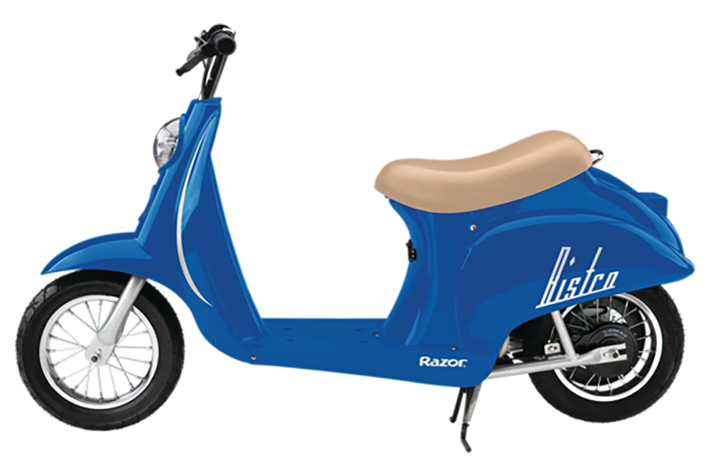 Razor Pocket Mod Miniature Euro 24 Volt 250 Watt Electric Retro Scooter ...